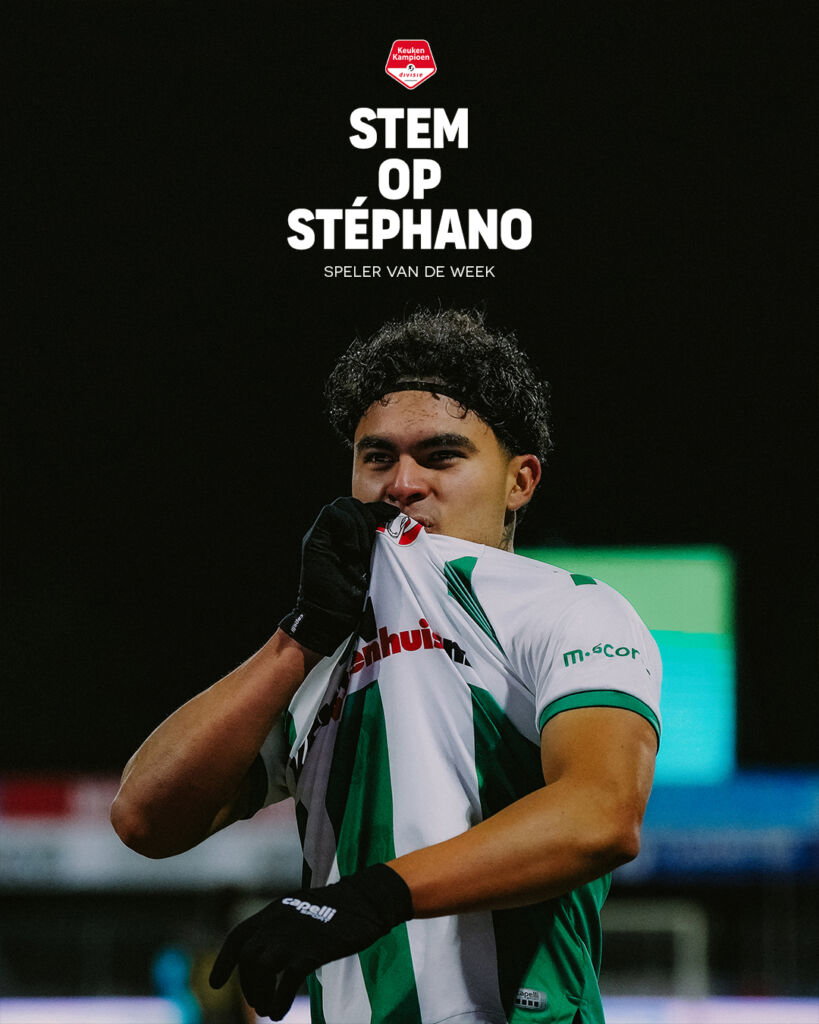 Stephano Carrillo genomineerd voor speler van de week - FC Dordrecht